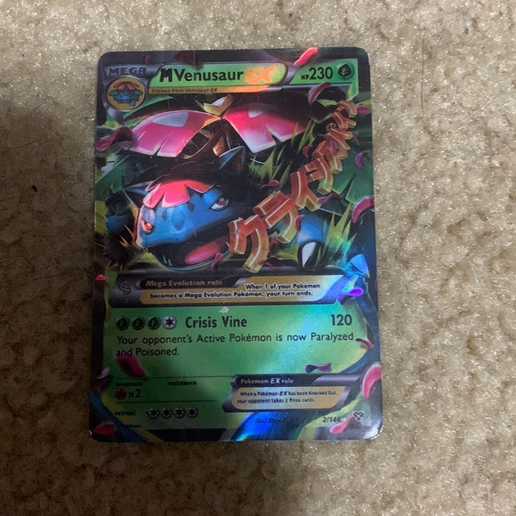 Pokemon | Games | M Venusaur Ex 23hp | Poshmark